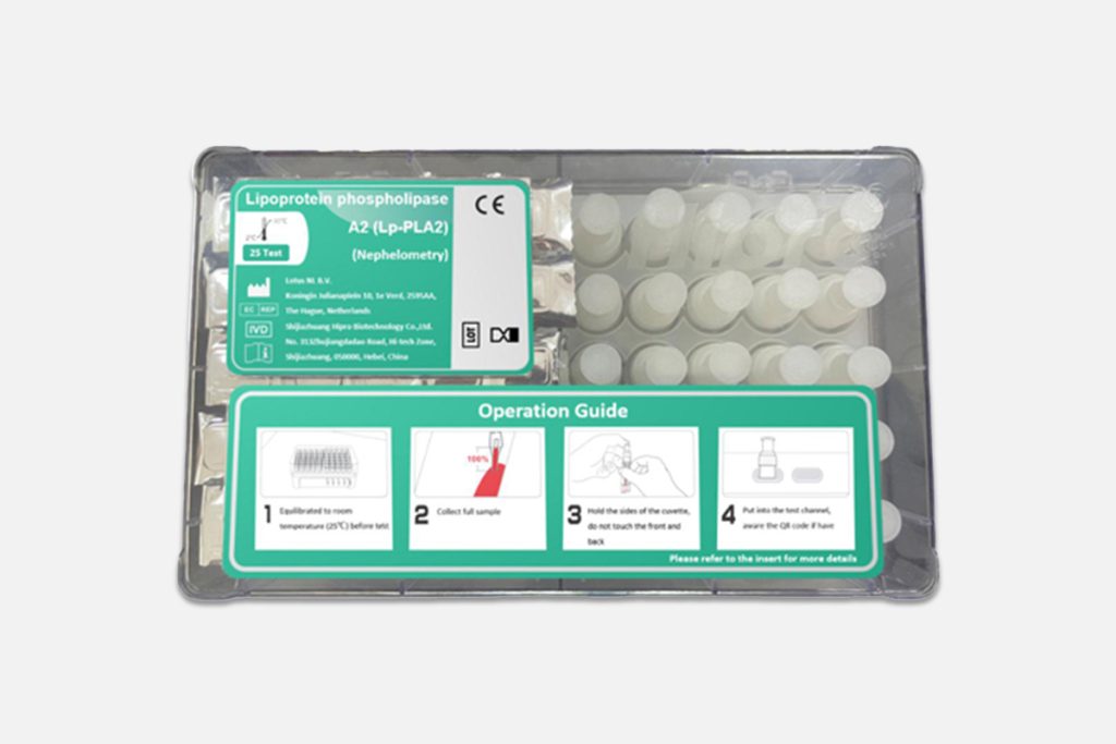 Kit de prueba de Lipoproteína fosfolipasa A2 (Método turbidimétrico de ...